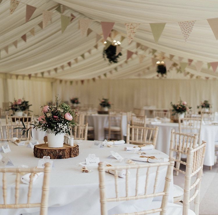 Feasting Style Marquee Wedding - The Striped Pig Company
